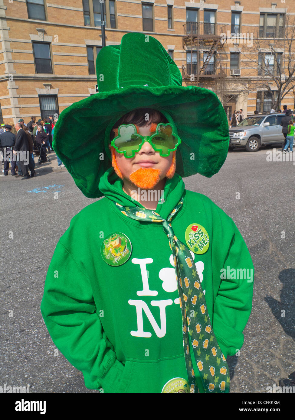 St patricks day parade brooklyn hi-res stock photography and images - Alamy