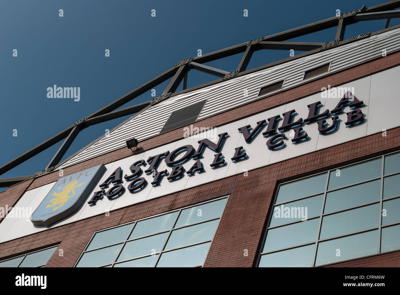 Villa Park - the home of Premiership team Aston Villa in Birmingham ...