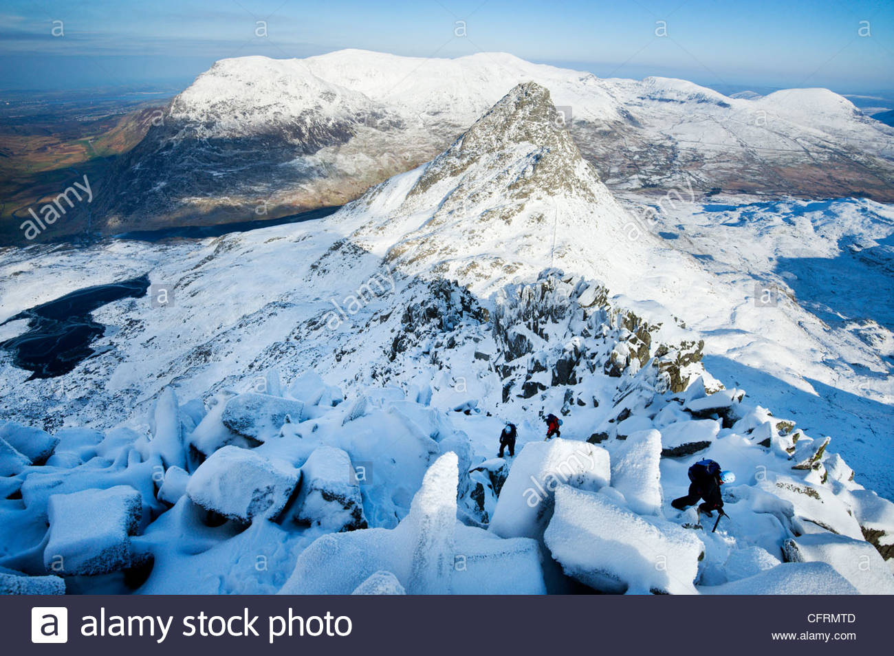 Snowdonia National Park Winter High Resolution Stock Photography and ...