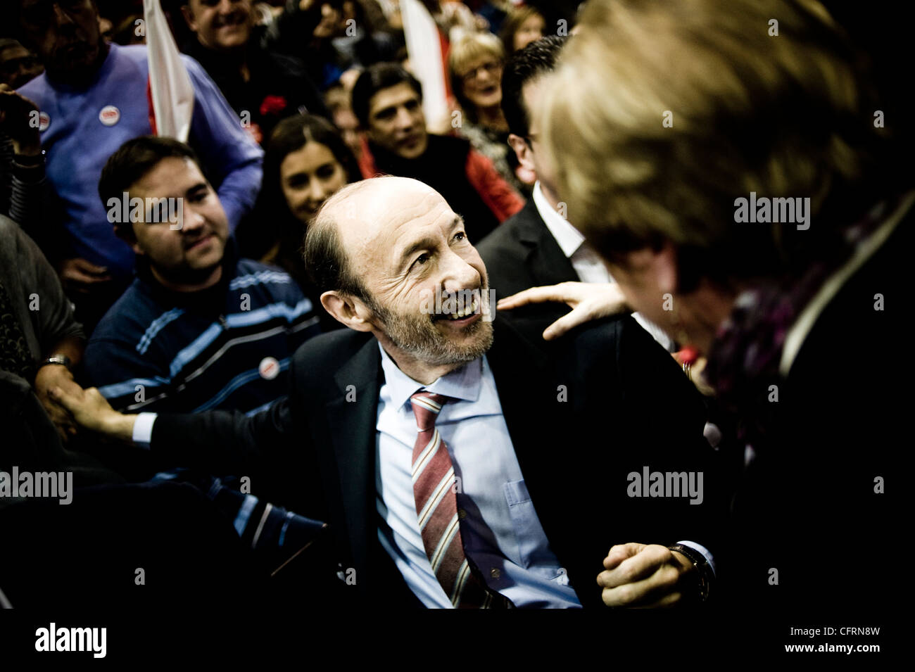 Alfredo Perez Rubalcaba, Spanish politician, leader of the Spanish ...