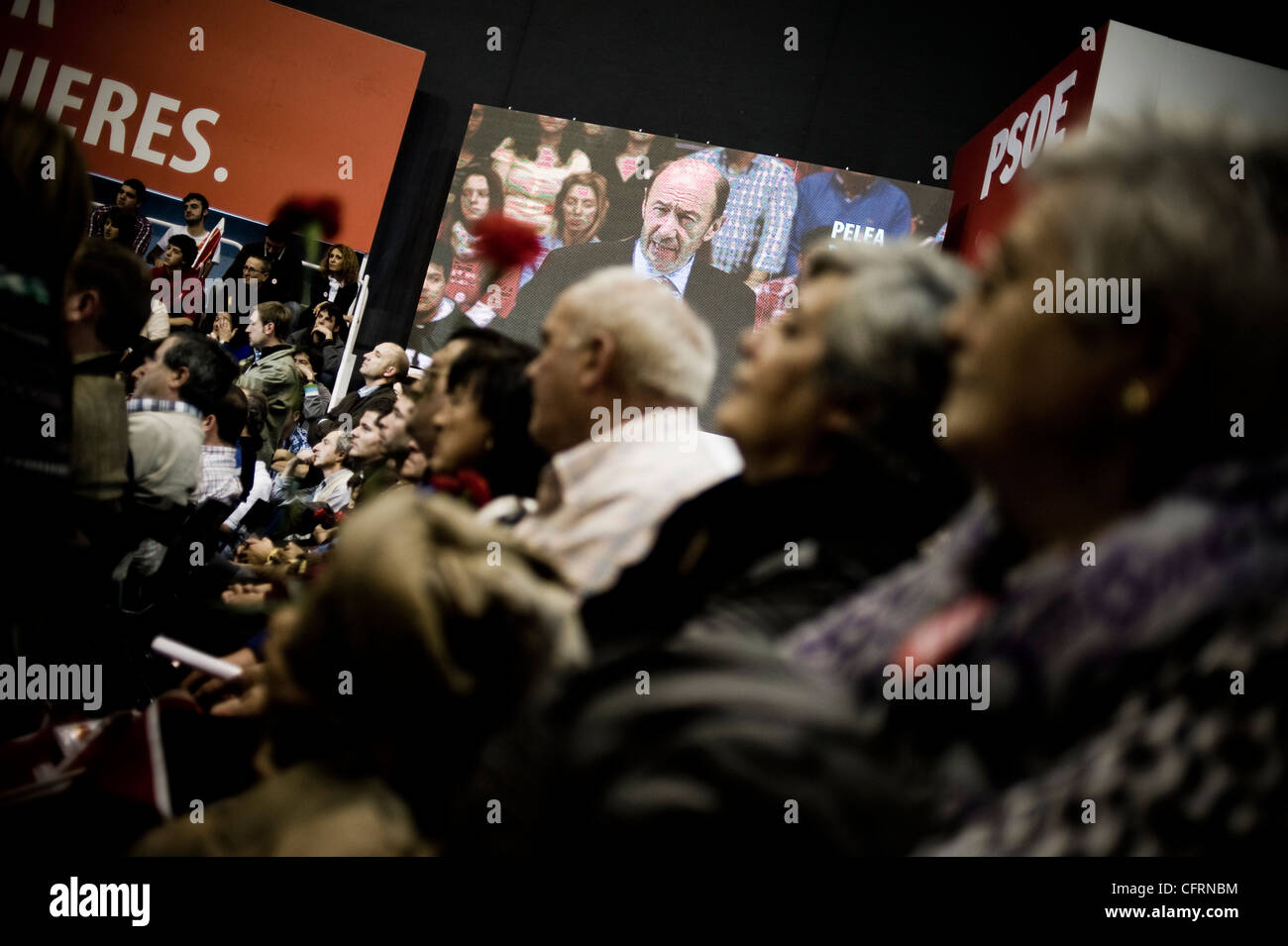 Alfredo Perez Rubalcaba, Spanish politician, leader of the Spanish ...