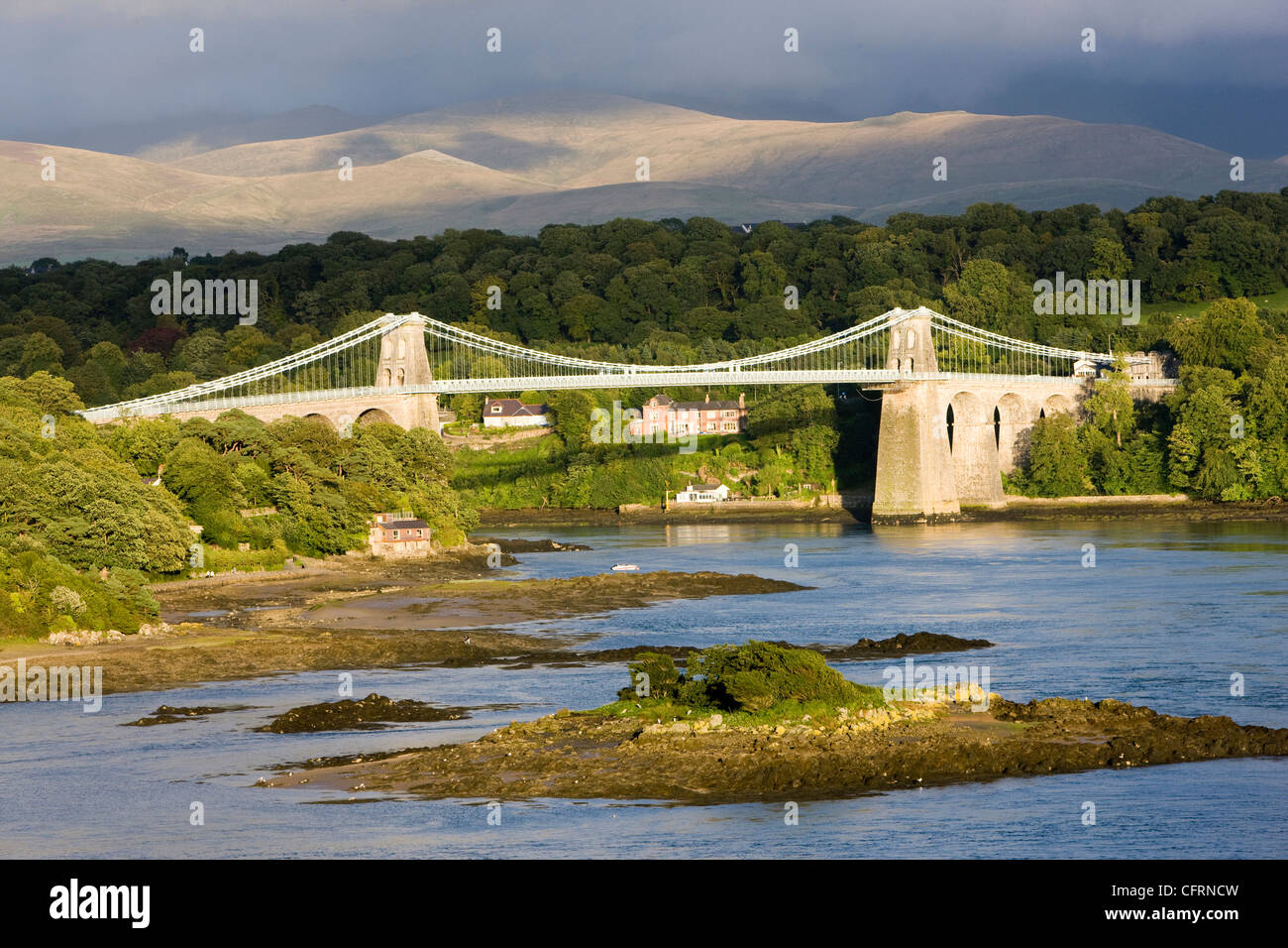 Telfords suspension bridge hi-res stock photography and images - Alamy