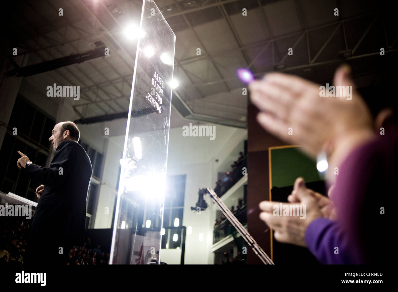 Alfredo Perez Rubalcaba, Spanish politician, leader of the Spanish ...