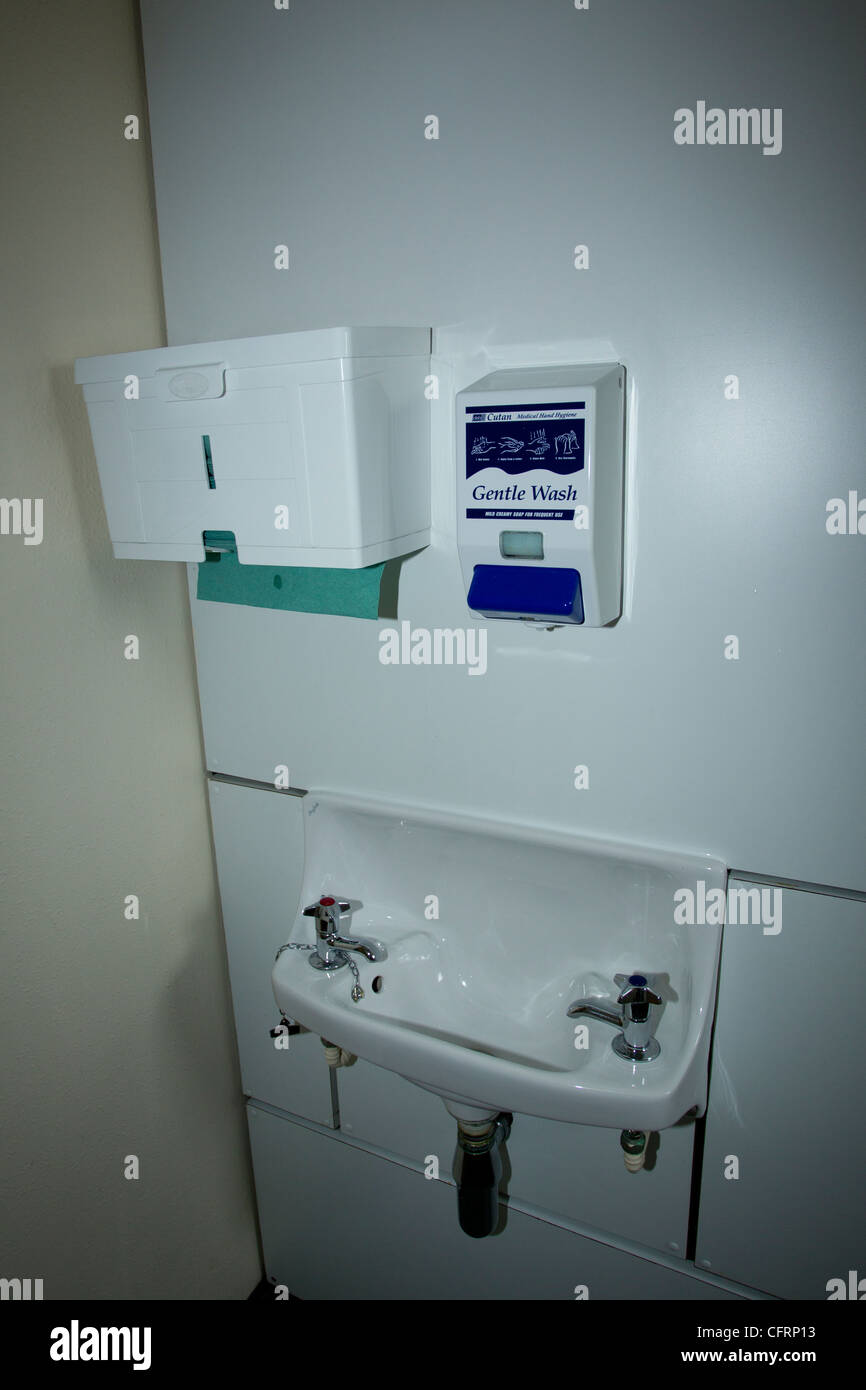 NHS Hospital hand washing Stock Photo - Alamy