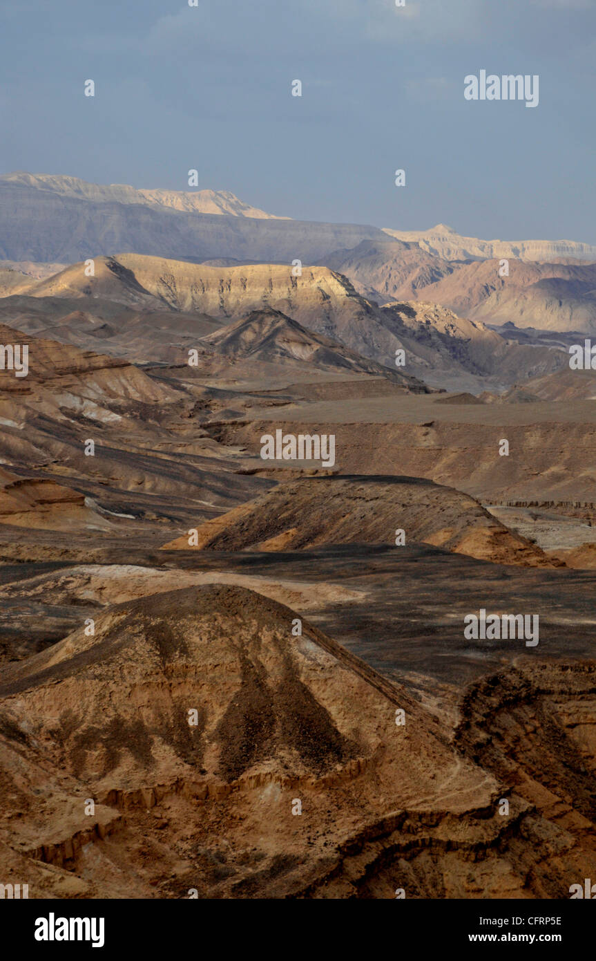 Southern Negev desert and Aravah Valley (wadi arabah) in the area of ...