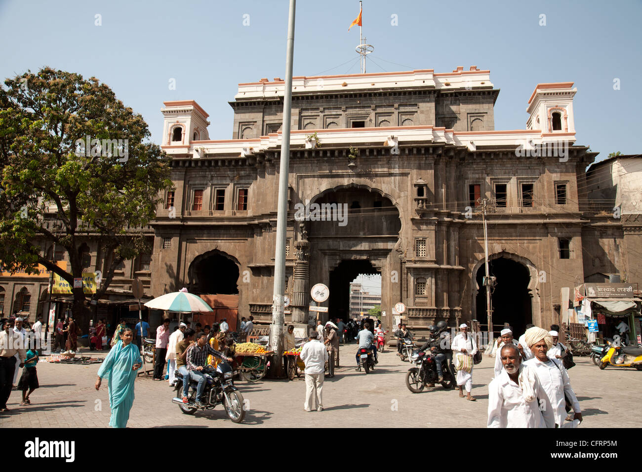 Kolhapur main street Stock Photo - Alamy