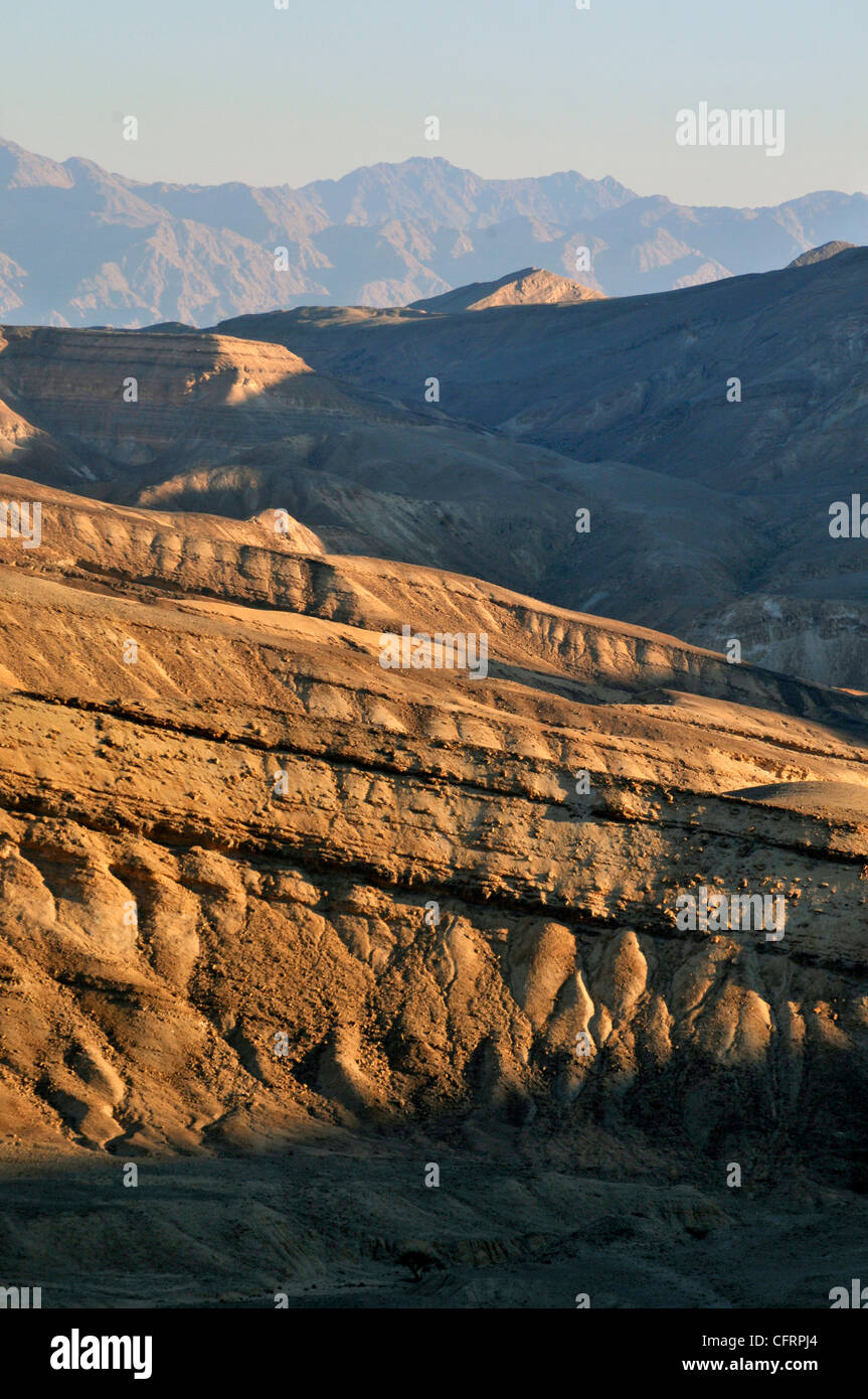 Southern Negev desert and Aravah Valley (wadi arabah) in the area of ...