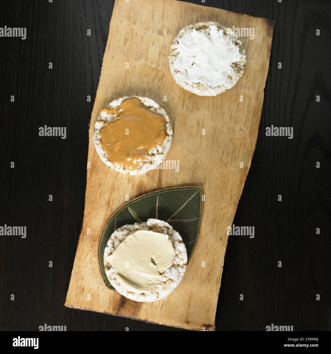 Rice cakes butter hi-res stock photography and images - Alamy