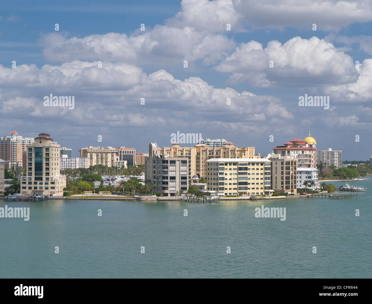 Golden Gate Point area of Sarasota Florida Stock Photo - Alamy