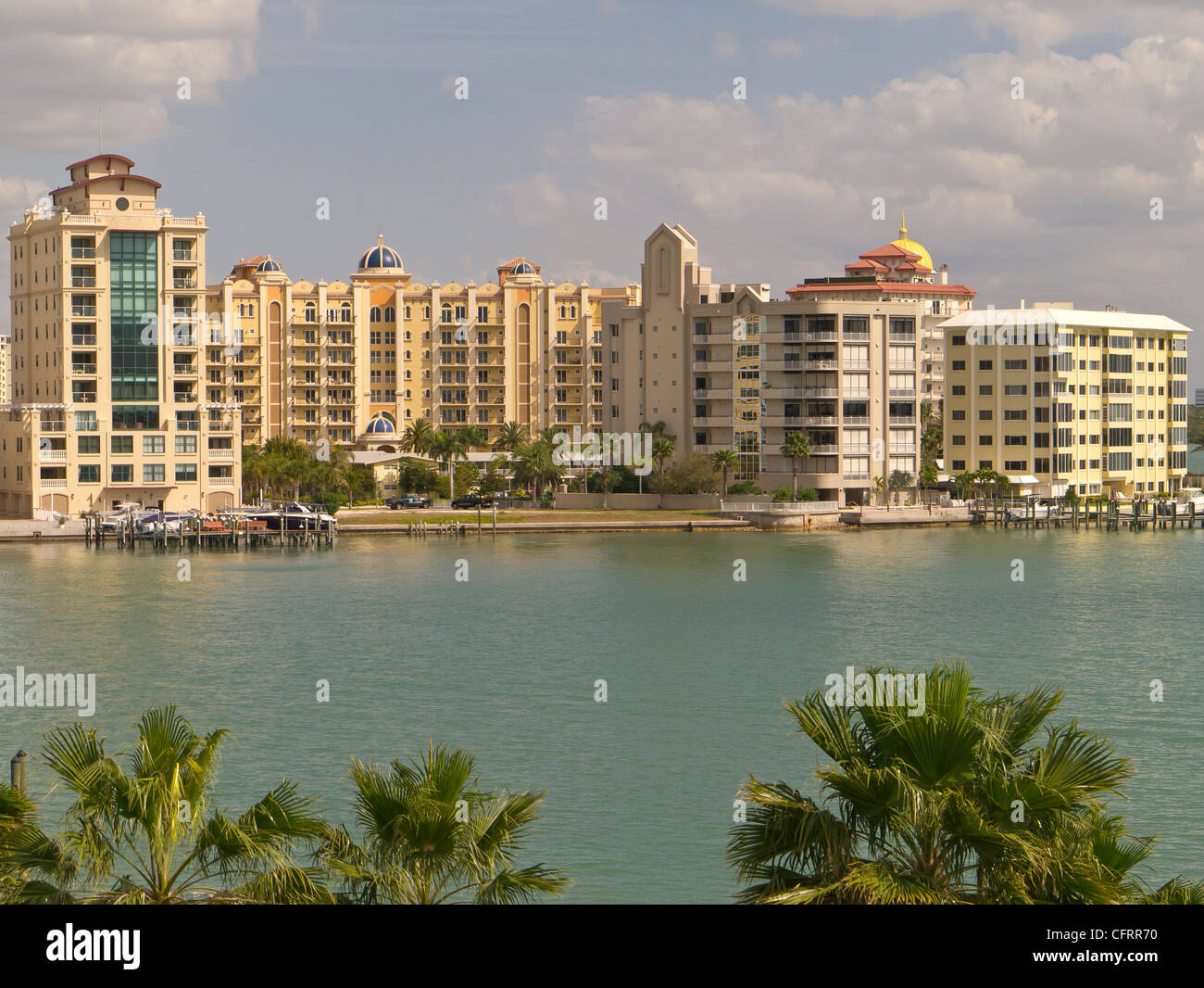 Golden Gate Point area of Sarasota Florida Stock Photo - Alamy