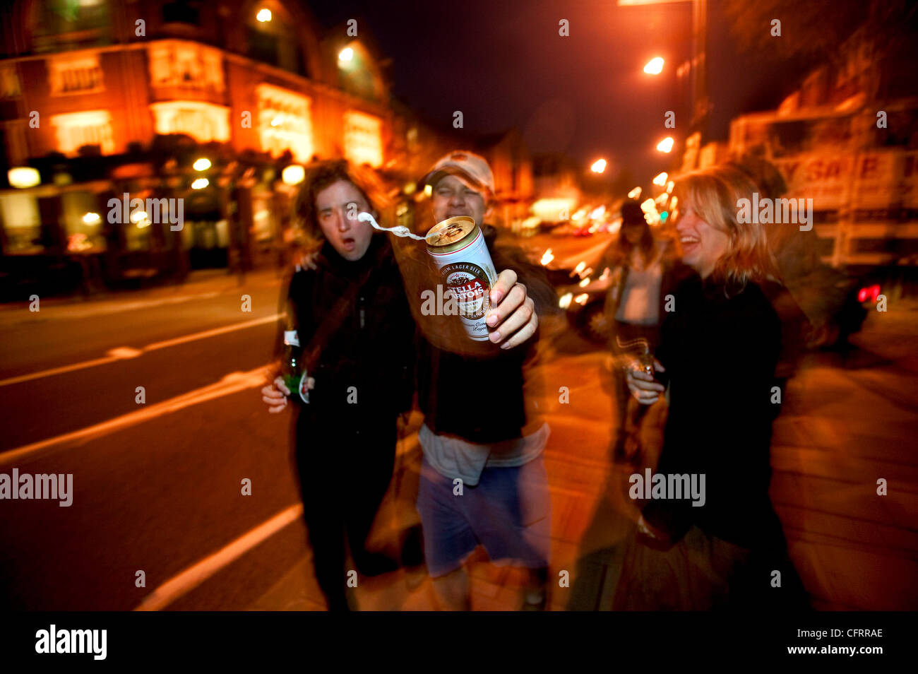 Throwing beer hi-res stock photography and images - Alamy