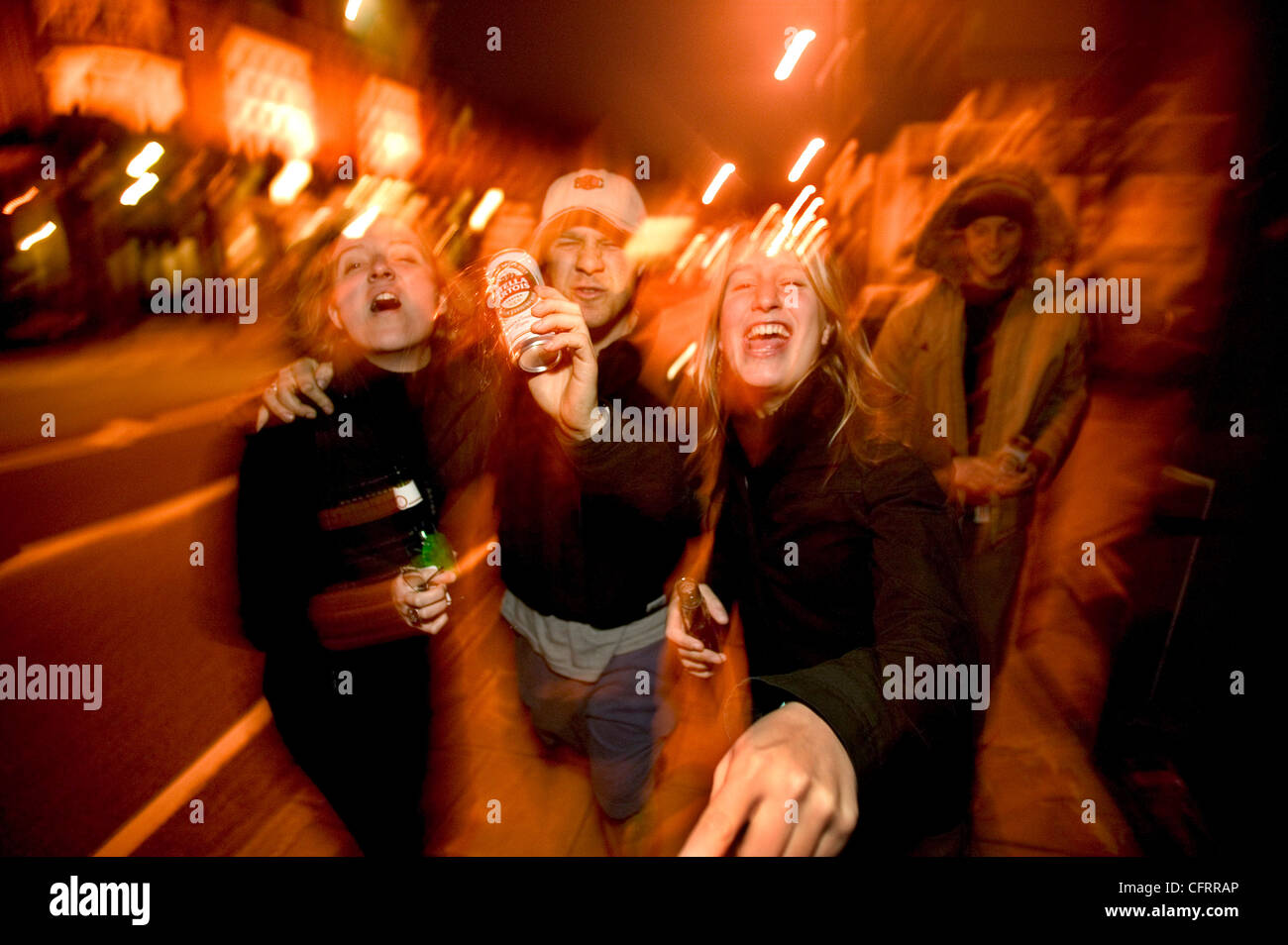 Drunk men on street hi-res stock photography and images - Alamy