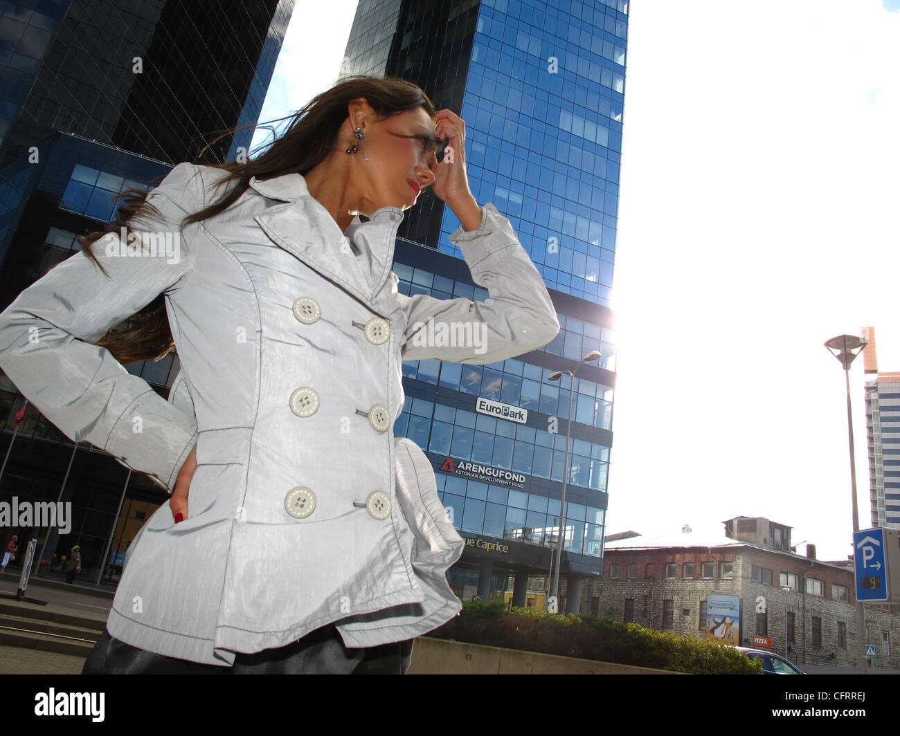 Business woman legs walking hi-res stock photography and images - Alamy