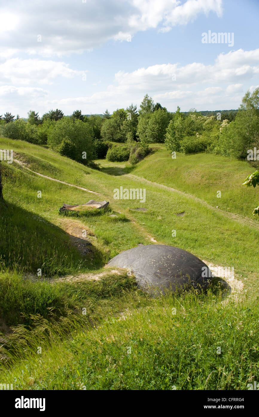 Fort de Vaux in Verdun scene of fierce fighting in the First World War ...