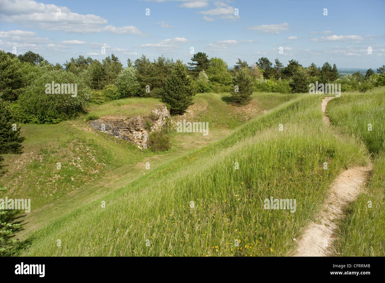 Fort de Vaux in Verdun scene of fierce fighting in the First World War ...