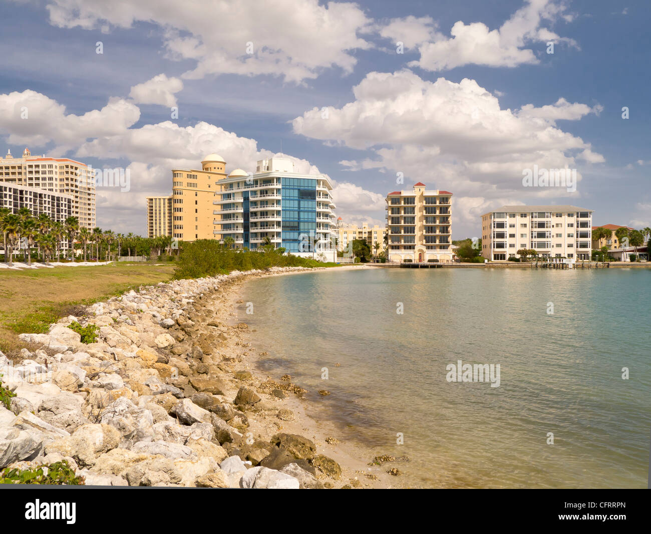 Golden Gate Point area of Sarasota Florida Stock Photo - Alamy
