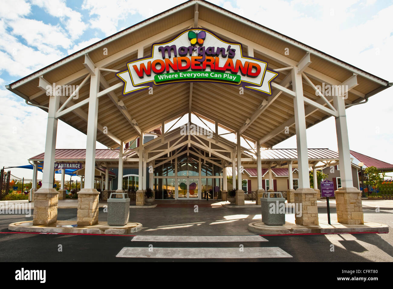 USA, Texas, San Antonio, Welcome Center, Morgan's Wonderland Stock ...