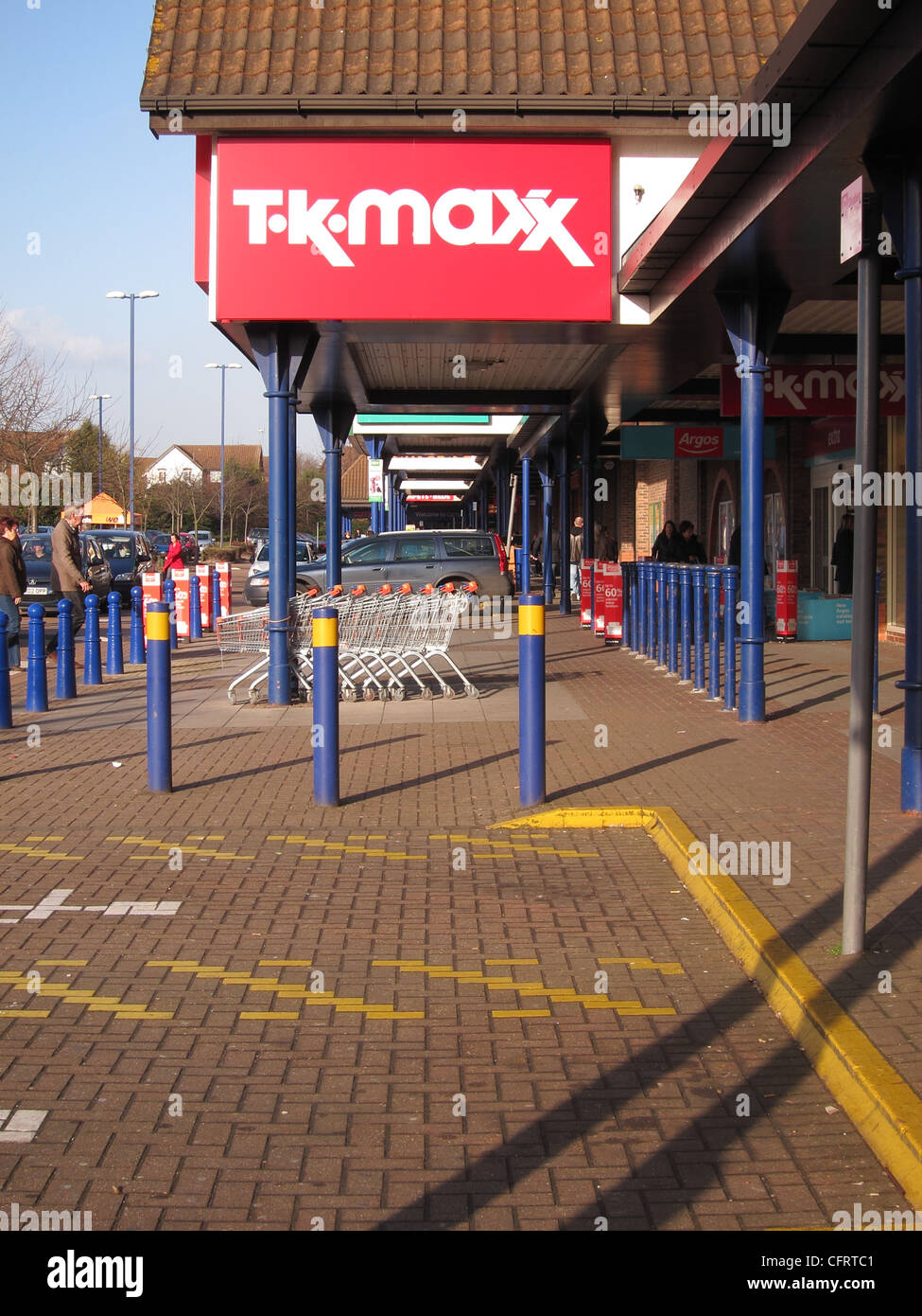 TK Maxx shop in modern Shopping centre Stock Photo - Alamy