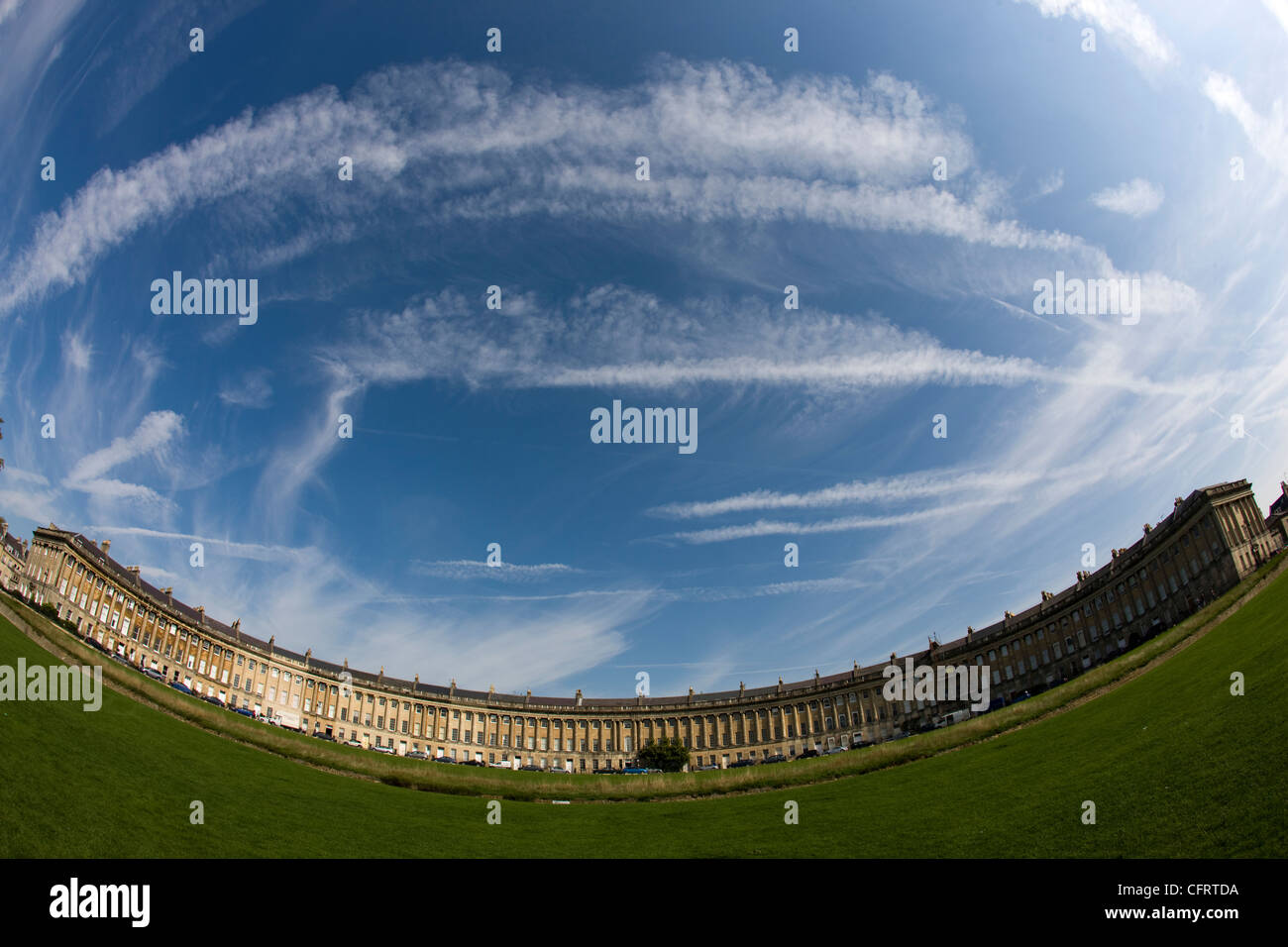 The Royal Crescent in Bath Stock Photo - Alamy