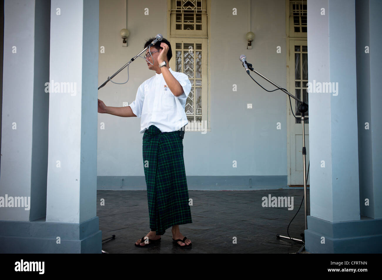 Zayar Thaw, a hip-hop artist and founder of Generation Wave, is now a ...