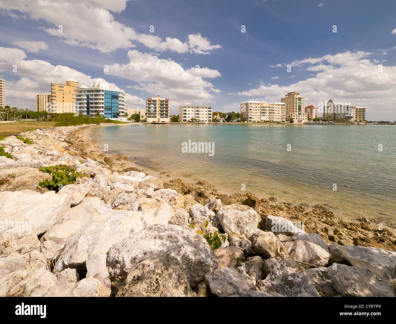 Golden Gate Point area of Sarasota Florida Stock Photo - Alamy