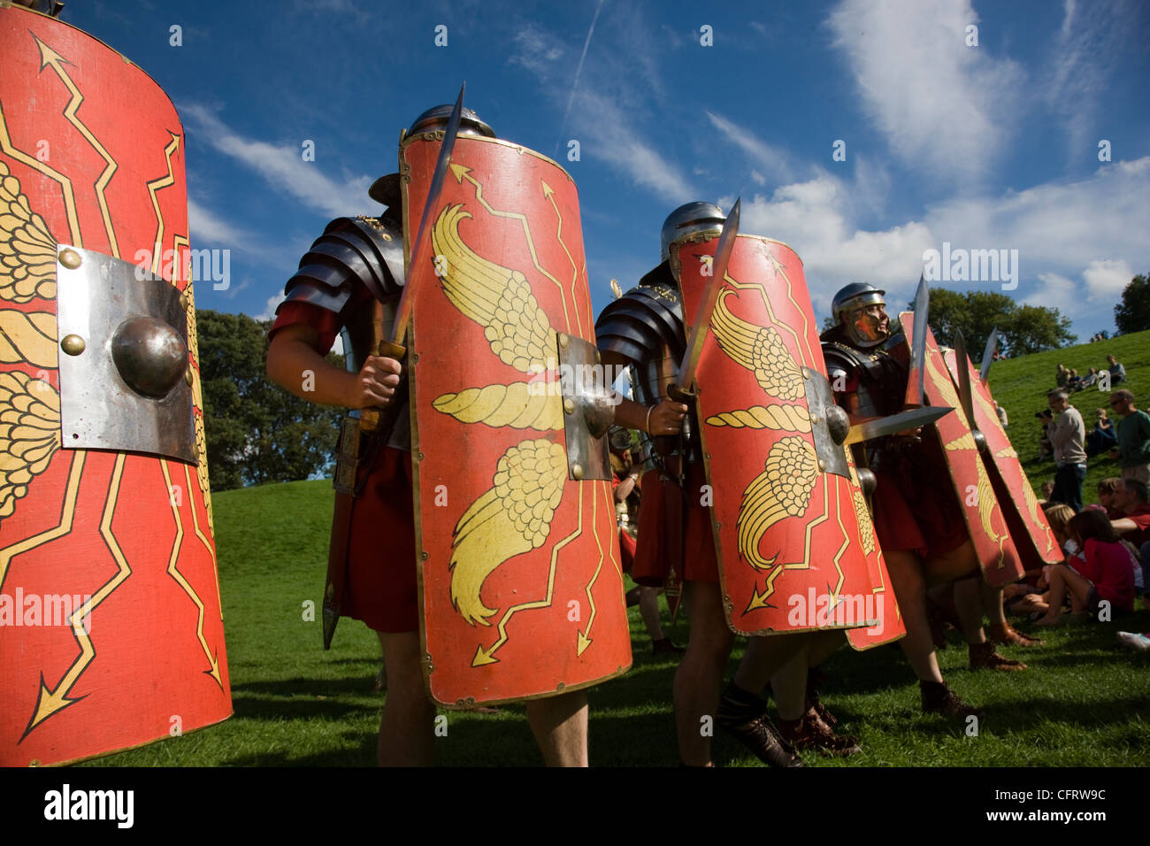 Roman soldiers hi-res stock photography and images - Alamy