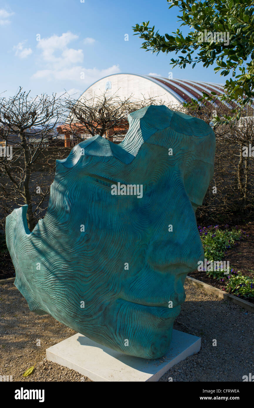 Jilly Sutton's sculpture in bronze called Fallen Deodar from 2009. It ...