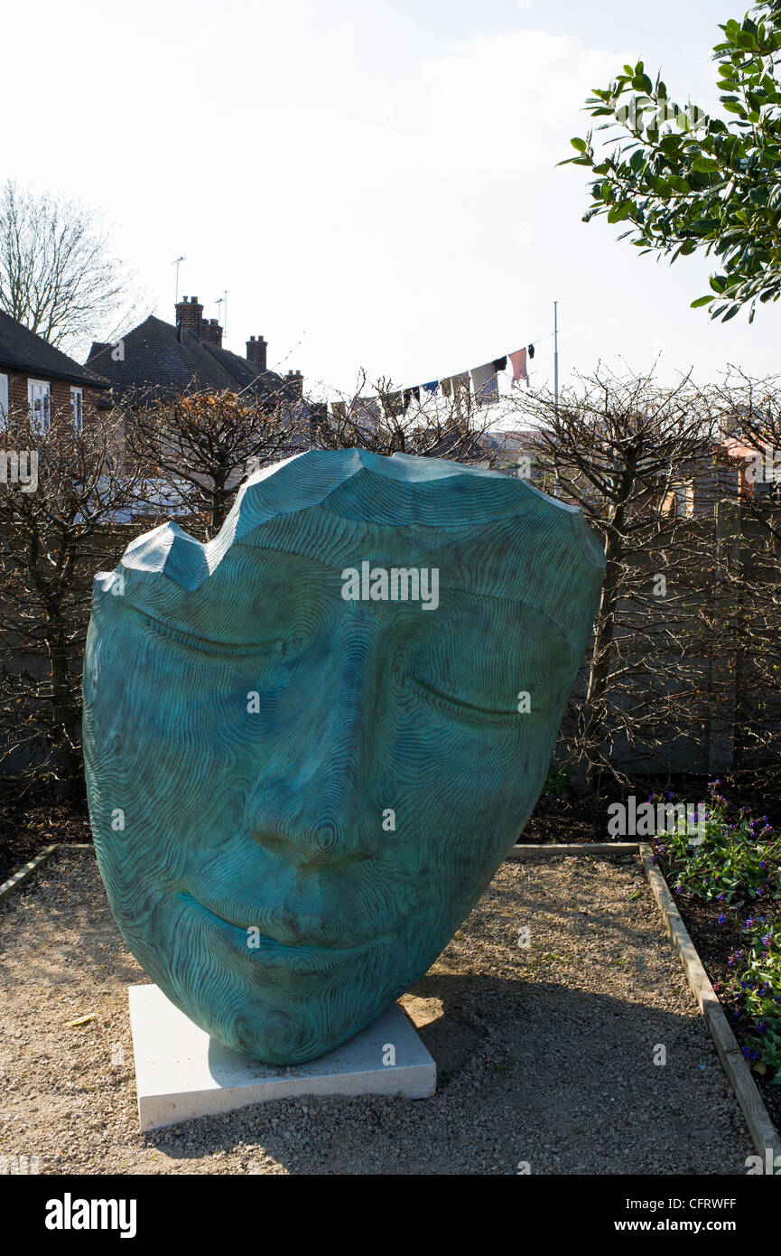 Jilly Sutton's sculpture in bronze called Fallen Deodar from 2009. It ...