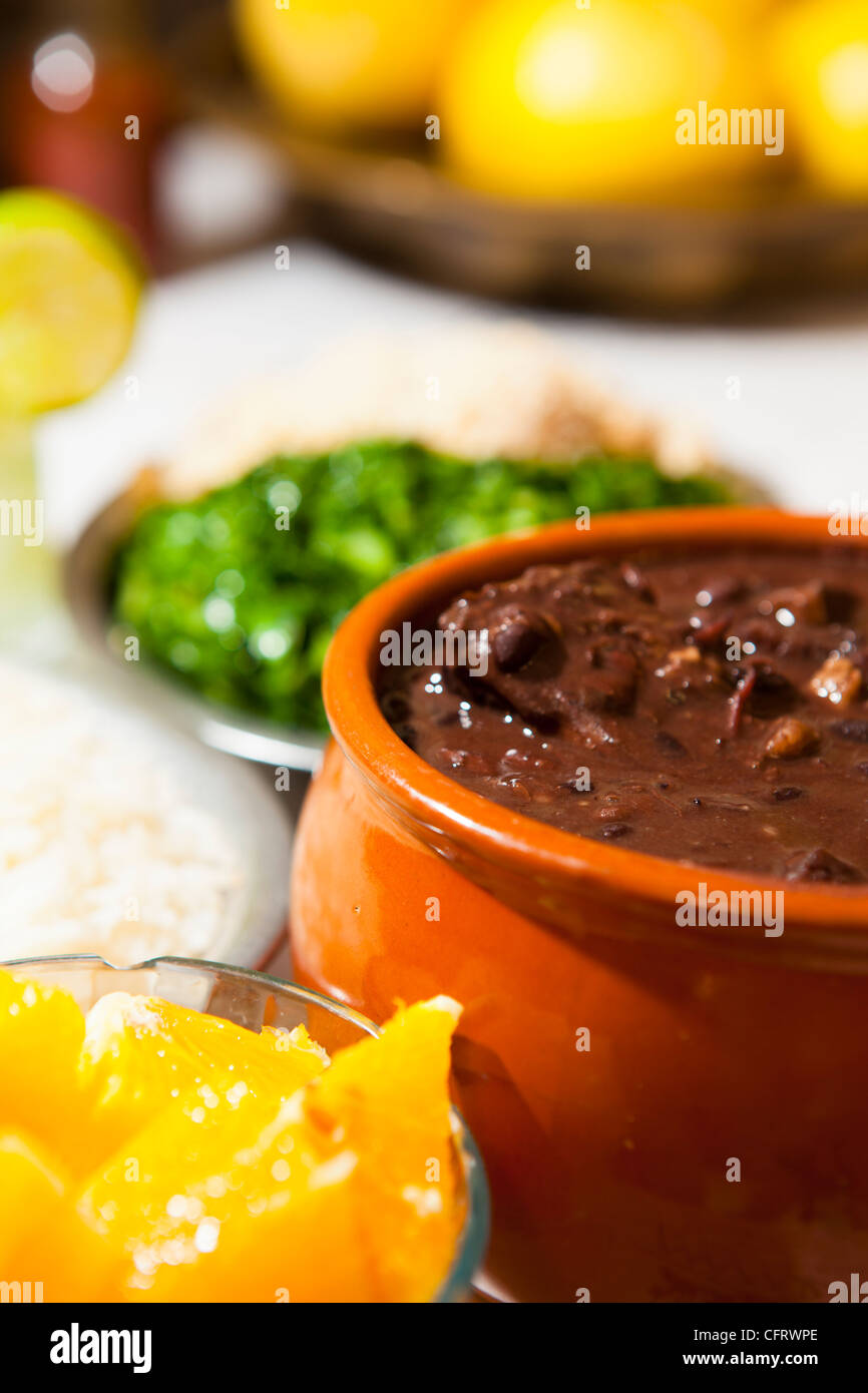 Feijoada at Bar do Mineiro, Santa Teresa quarter, Rio de Janeiro ...