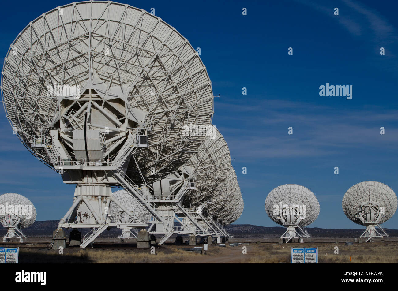 VLA, Very Large Array, New Mexico, part of National Radio Astronomy ...