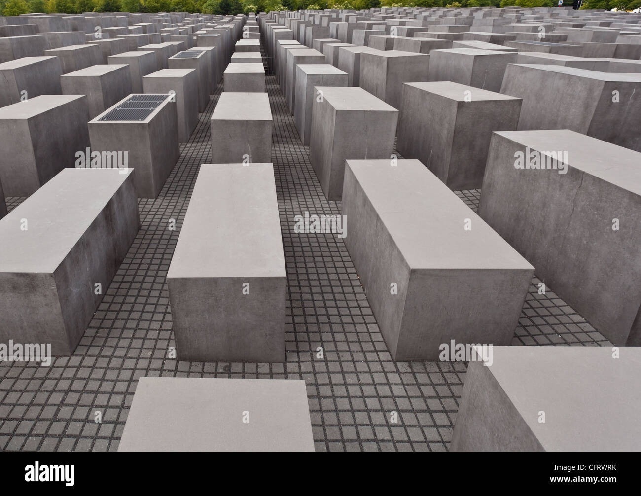 Famous touching landmark memorial in Berlin about the Holocaust Stock ...