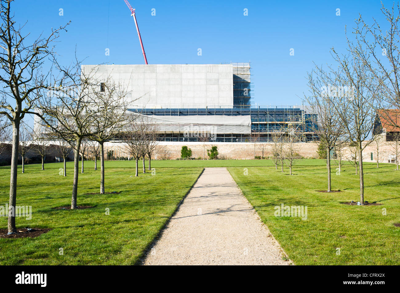 The construction of a new theatre arts skills centre at the Royal Opera ...