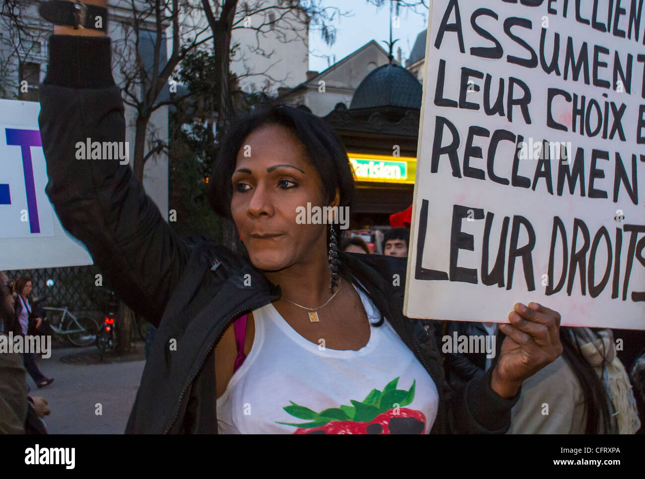 Paris, France, Brazilian Trans people & Prostitutes, Sex Worker Europe ...