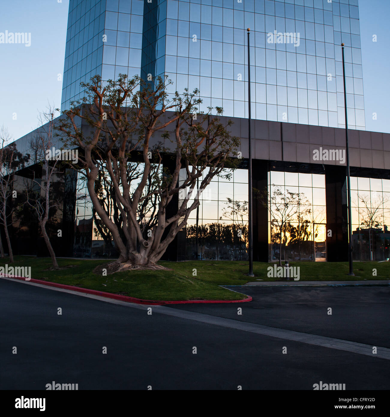 High rise building for digital background Stock Photo - Alamy