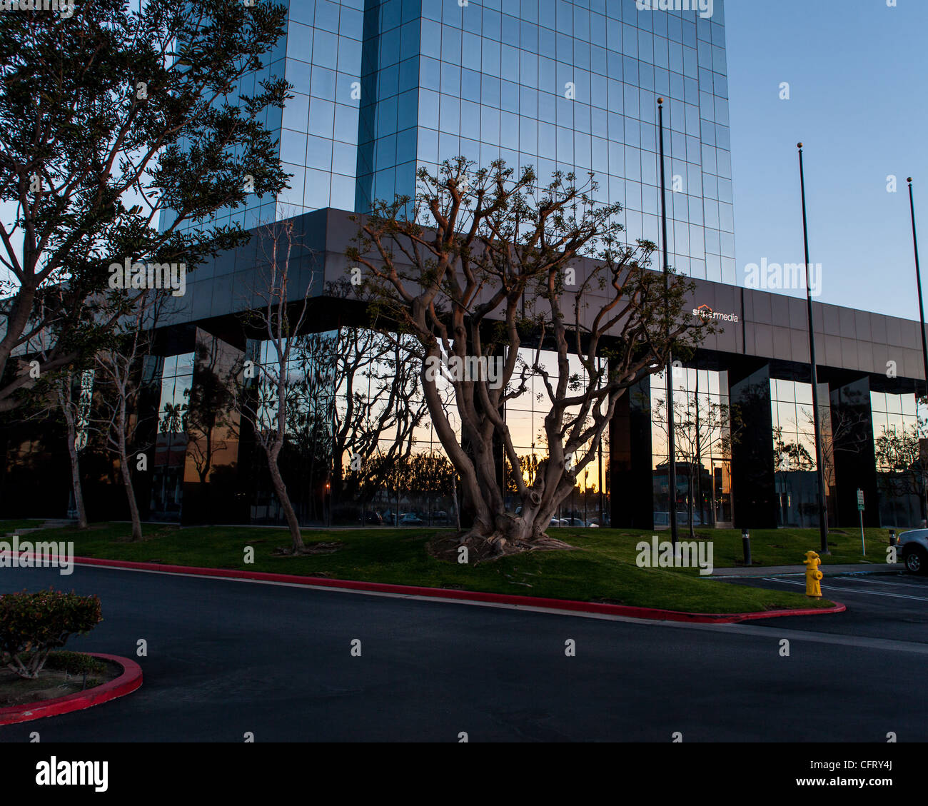 High rise building for digital background Stock Photo - Alamy