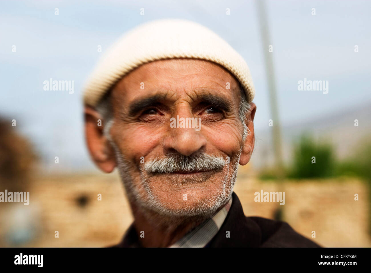 This gentleman lives a simple, poor life near the historical town of ...