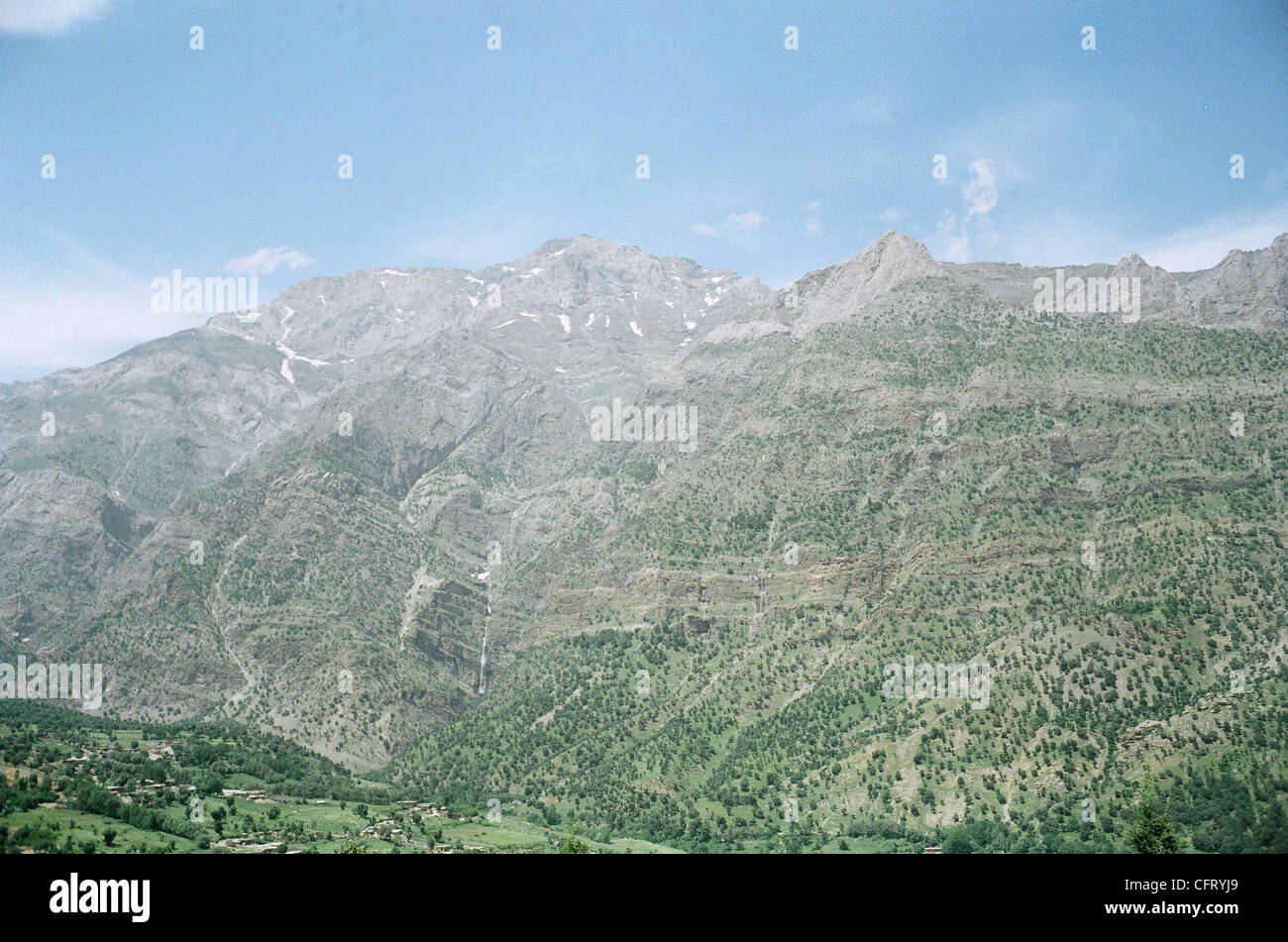 The PKK-controlled area of Kurdish northern Iraq, near Qandil mountain ...