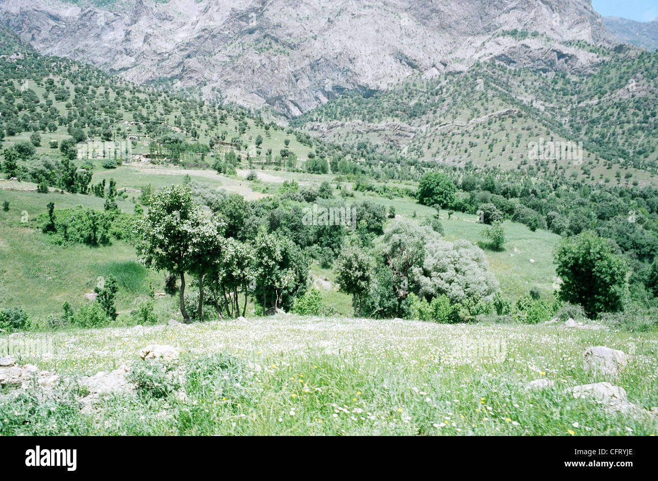 The PKK-controlled area of Kurdish northern Iraq, near Qandil mountain ...