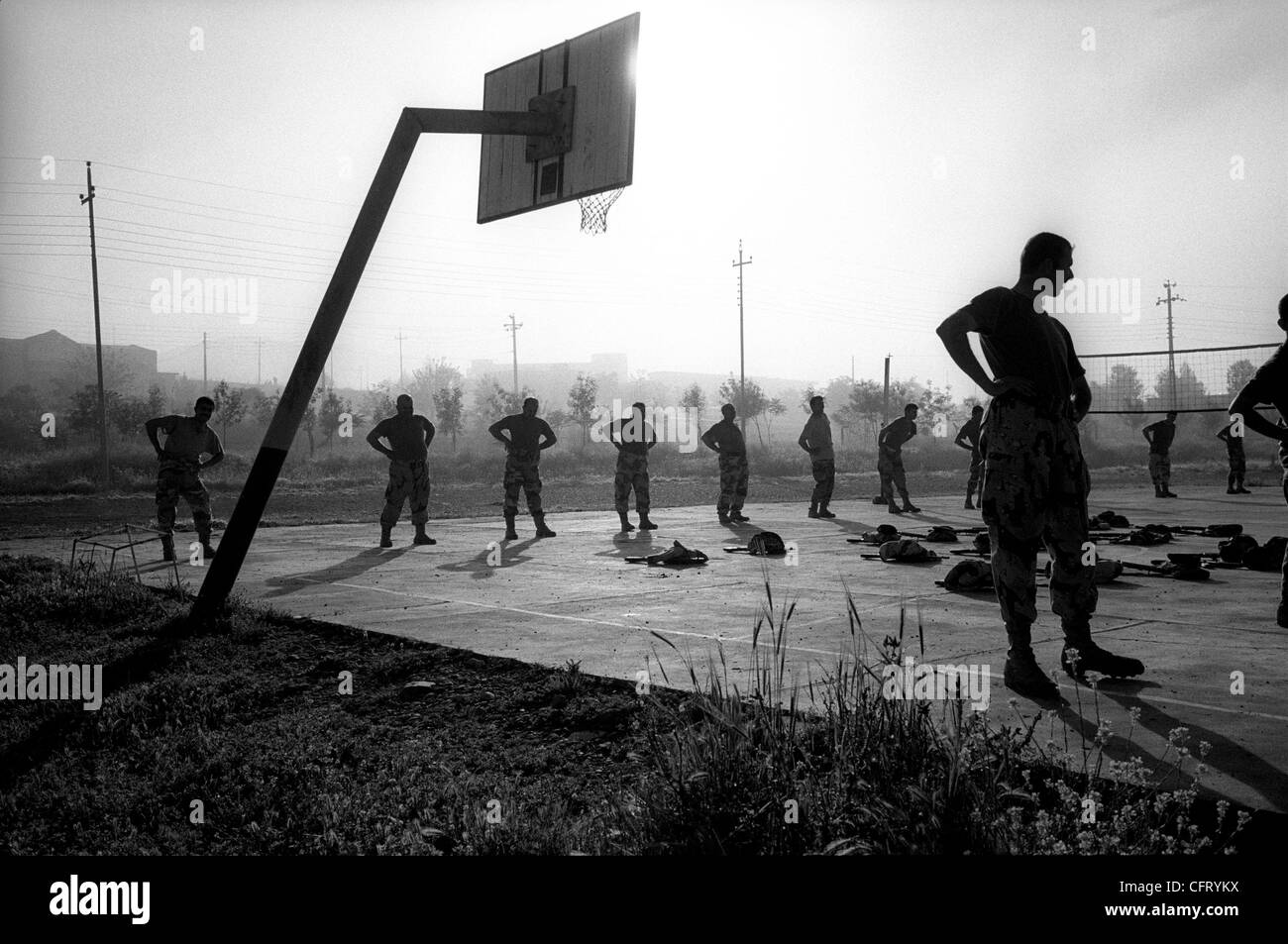 Jun 09, 2006; Sulaimani, IRAQ; Kalachuwan Military Officer Academy (PUK ...