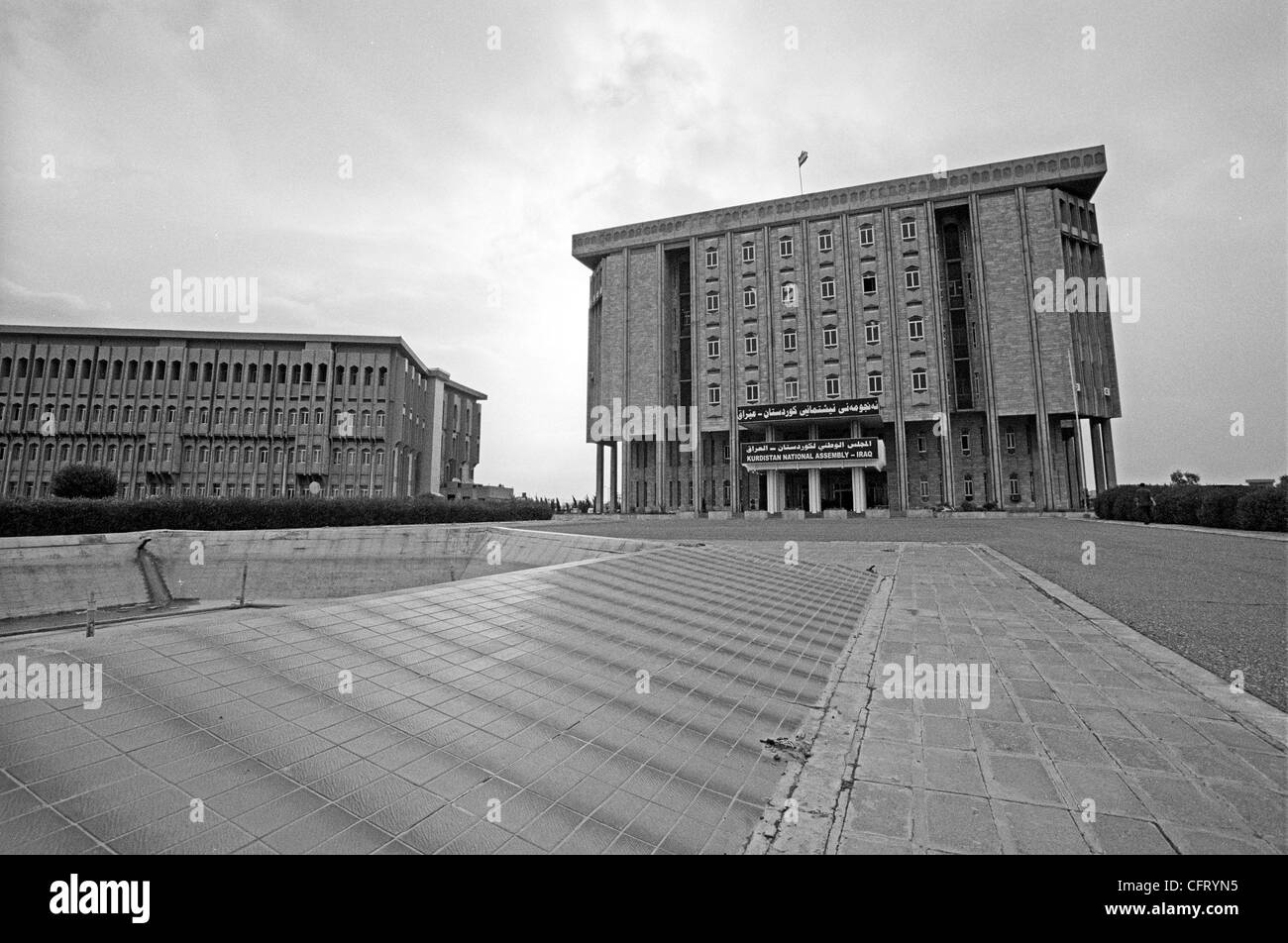 Jun 09, 2006; Erbil, IRAQ; The Kurdistan National Assembly building in ...
