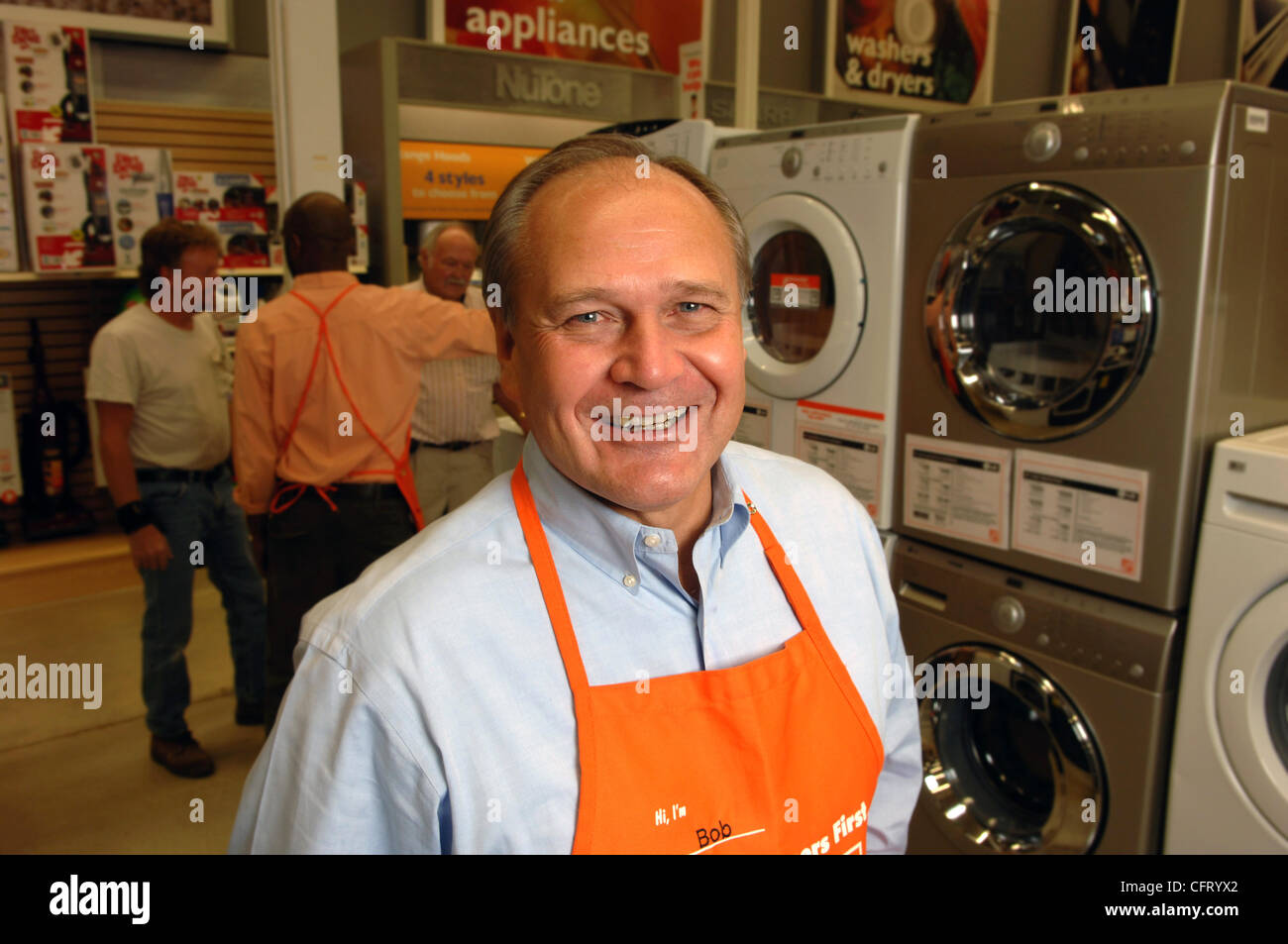 Home Depot President and CEO Robert (Bob) Nardelli at Atlanta showcase ...