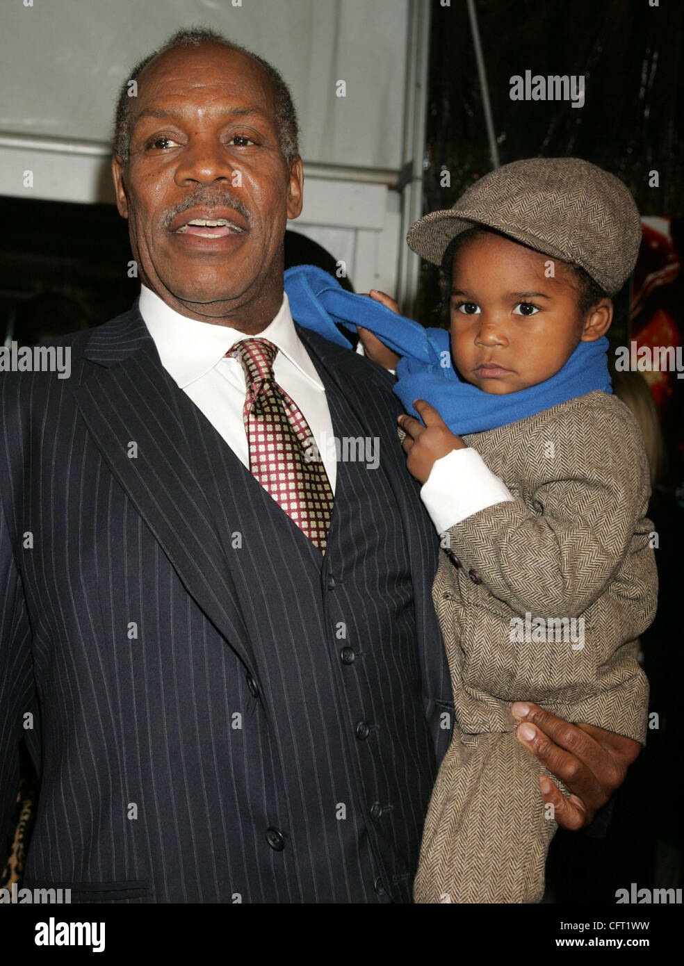 Dec 04, 2006; New York, NY, USA; Actor DANNY GLOVER and GRANDSON at the ...