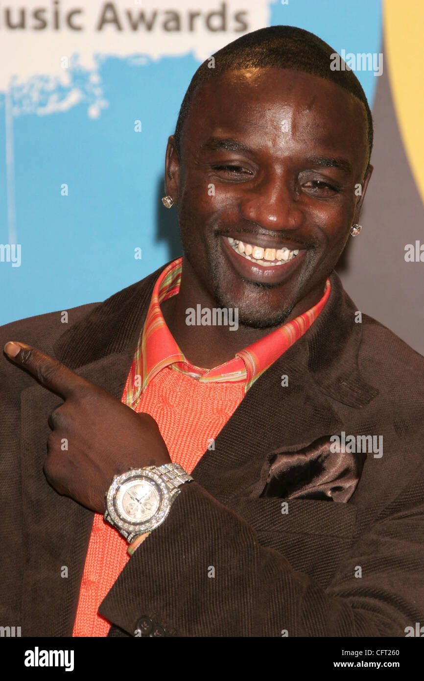 Dec 04, 2006; Las Vegas, NV, USA; AKON at the Billboard Music Awards ...