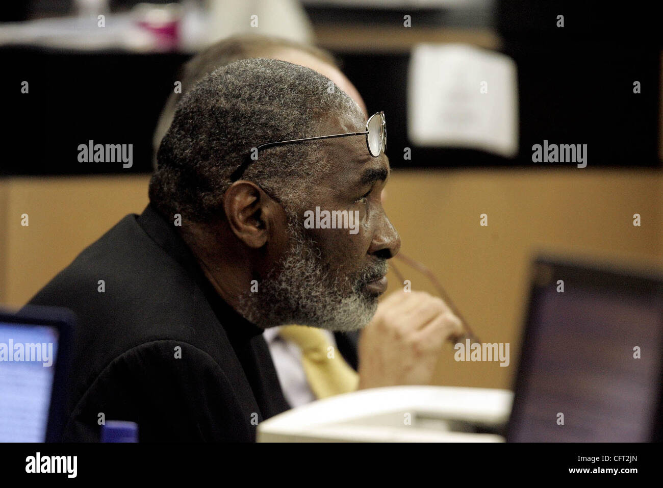 Richard williams father of tennis stars venus and serena hi-res stock ...