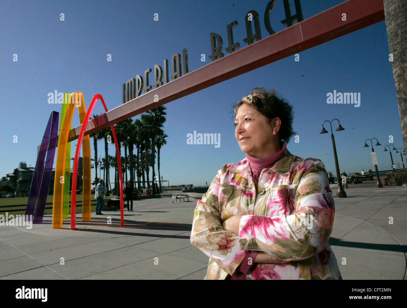 December 5, 2006 , San Diego,- Outgoing Imperial Beach Mayor DIANE ROSE ...