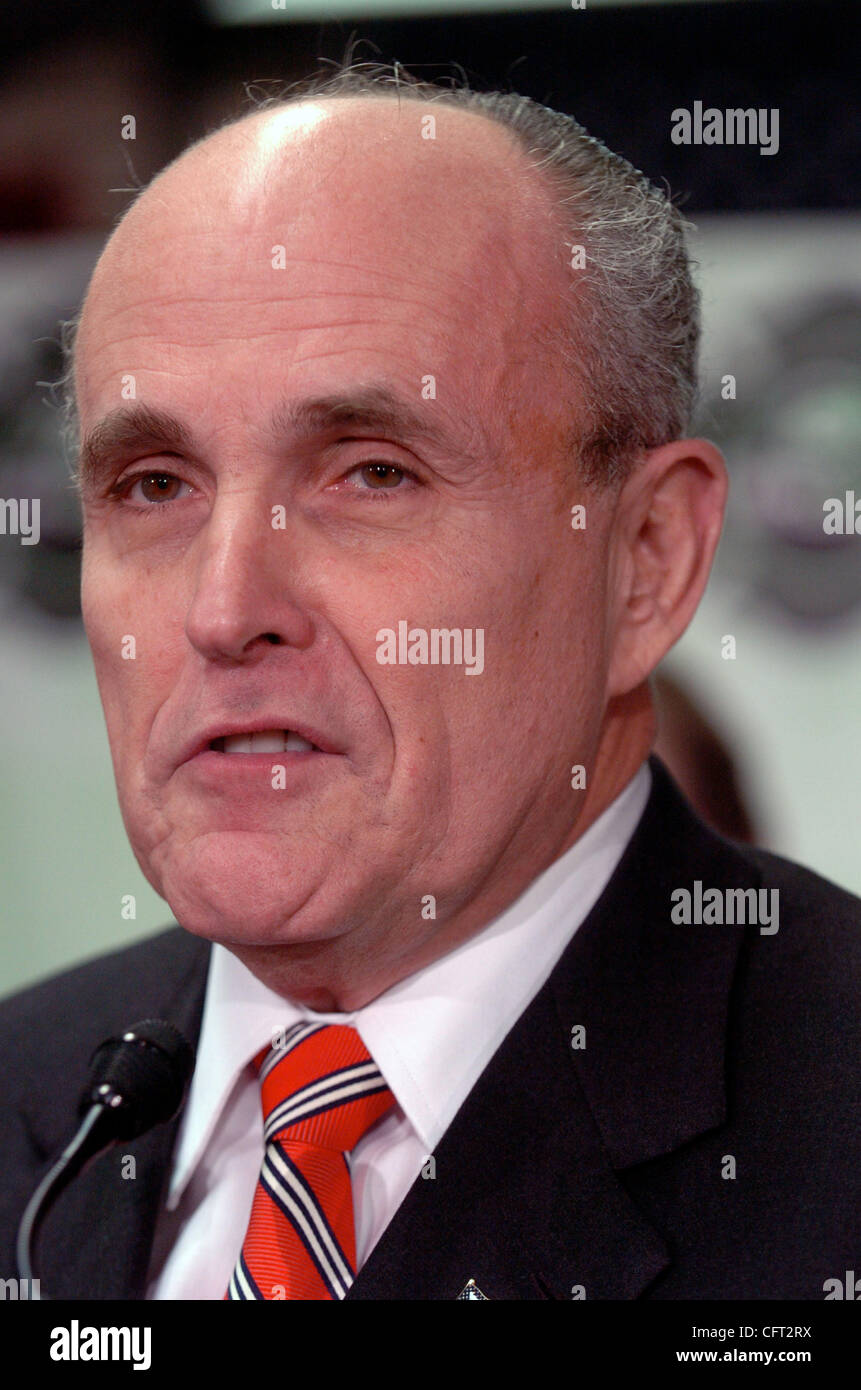 The former mayor new york city rudolph giuliani hi-res stock ...
