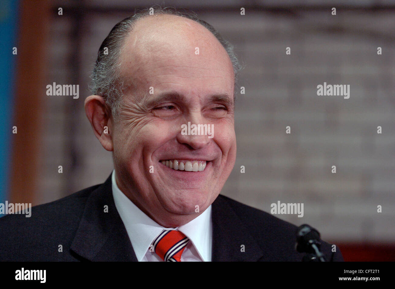 The former mayor new york city rudolph giuliani hi-res stock ...