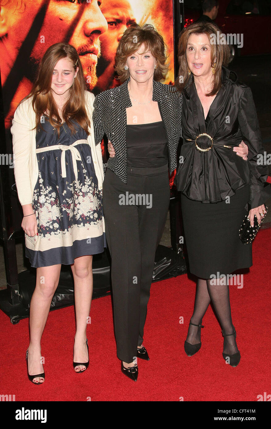 Dec 06, 2006; Los Angeles, California, USA; Actress JANE FONDA with ...