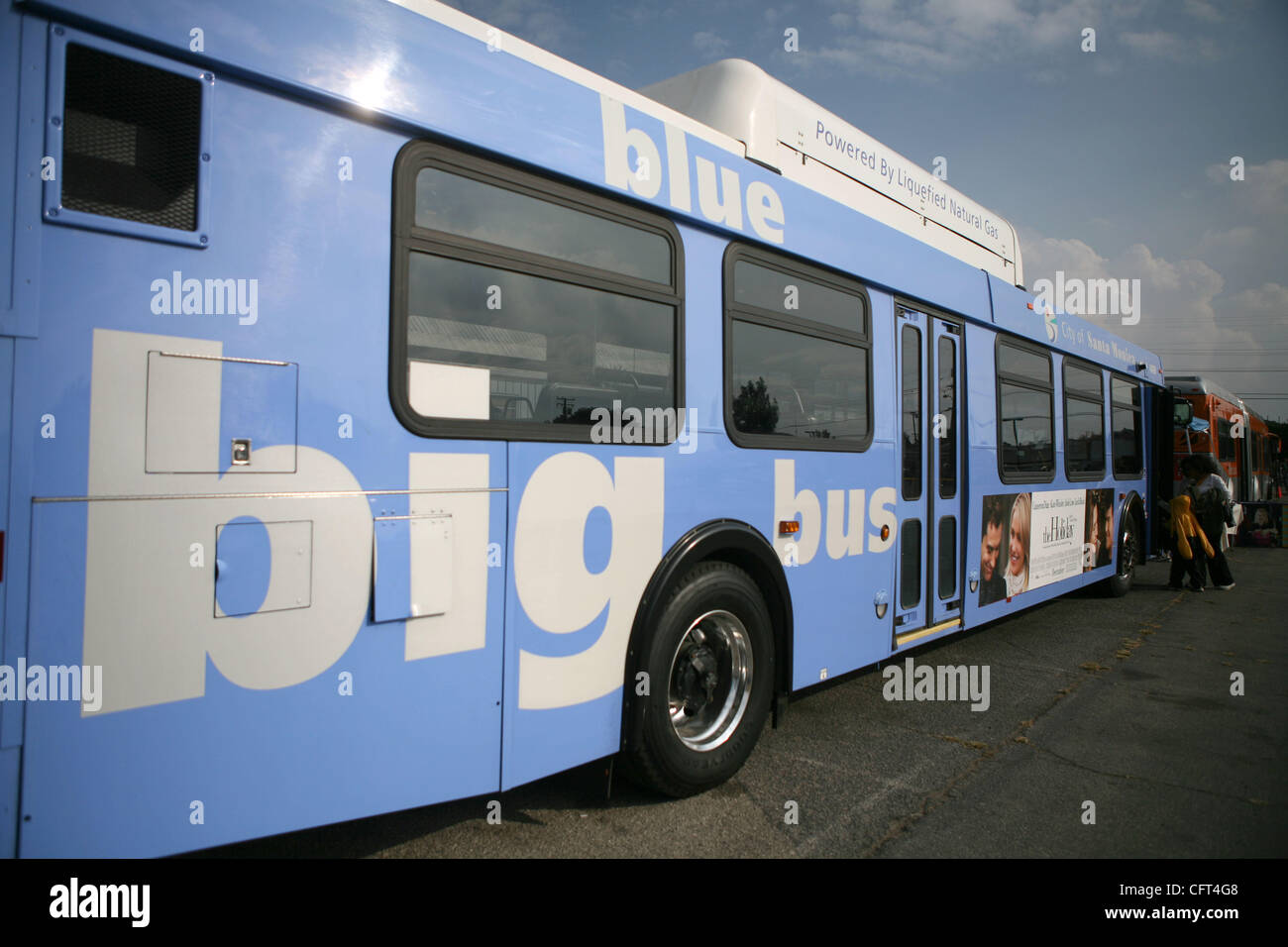 Dec 09, 2006; Santa Monica, CA, USA; A Big Blue Bus which runs off of ...