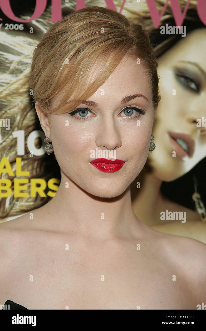 © 2006 Jerome Ware/Zuma Press Actress EVAN RACHEL WOOD during arrivals ...
